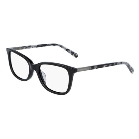 Nine West Ladies Black Square Eyeglass Frames Nw517400152
