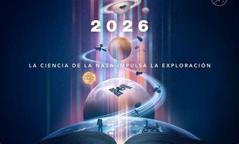 Lanza La Nasa Calendario Científico 2026 Para Descarga Gratuita