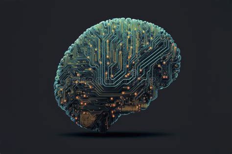 Computer Chip With Processor Background Created With Generative Ai