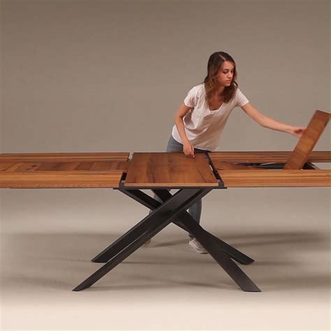 Space Saving Extendable Tables Ozzio Italia Artofit