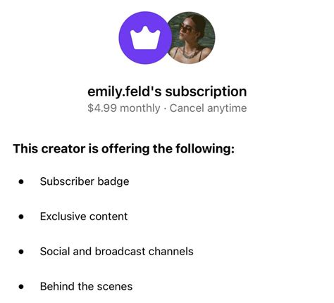 Emily Now Offers Insta Subs Remilyfeld