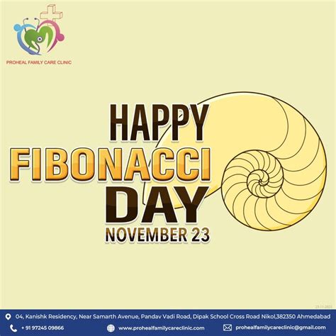 Happy Fibonacci Day Poster With Natures Secret Code