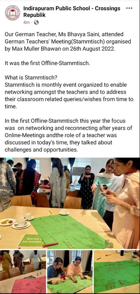 Bhavya Saini On Linkedin Stammtisch Goetheinstitut German