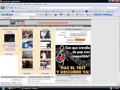 Metroflog Nuevo Diseño En Metroflog