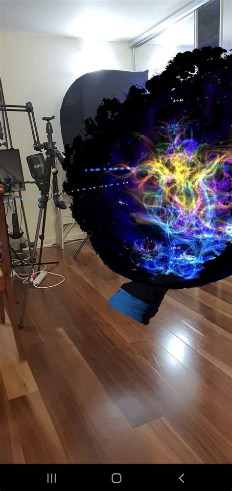 particle system force field not working in ar unity engine unity