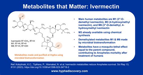 Metabolites That Matter Ivermectin Hypha Discovery