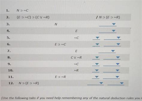 Use The Following Tabs If You Need Help Remembering