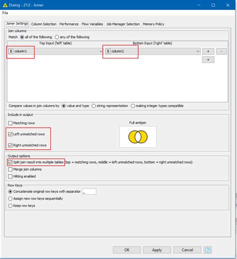 Checking Values In 2 Columns Knime Analytics Platform Knime