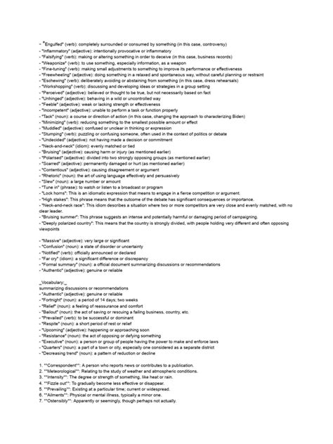Css English Vocabulary With Meaning Pdf Adjective Idiom