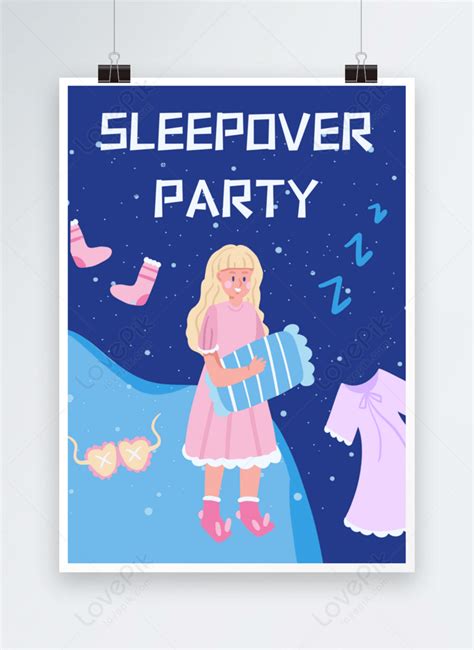 파자마 파티 포스터 이미지 사진 466674190 무료 다운로드
