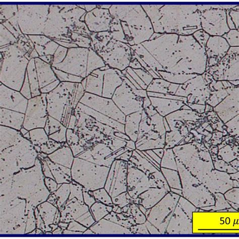 As Received Microstructure Of Inconel 718 Download Scientific Diagram