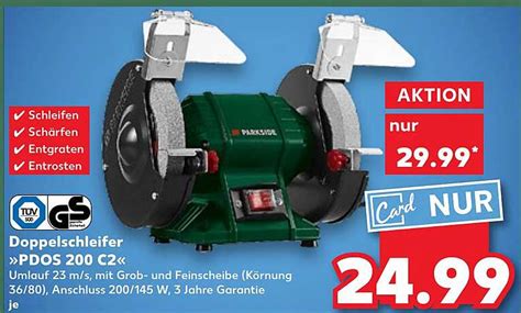 Doppelschleifer Pdos 200 C2 Angebot Bei Kaufland