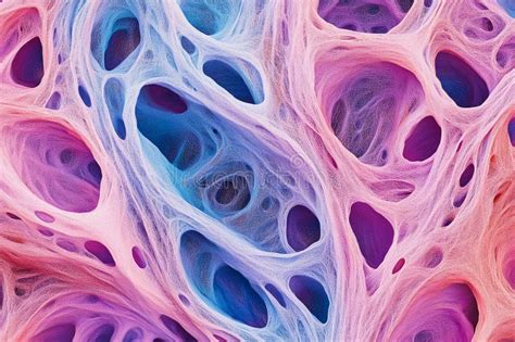 Microstructure Of Natural Materials Showcases Intricate Patterns And