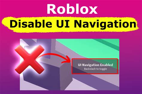 How To Turn Off Ui Navigation In Roblox [ 2 Ways ] Alvaro Trigos Blog