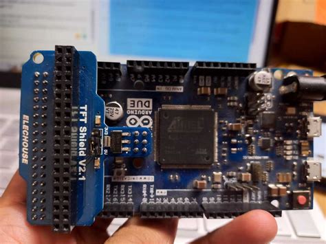 cannot interface due elechouse tft shield v2 1 tft 320qdt 9341