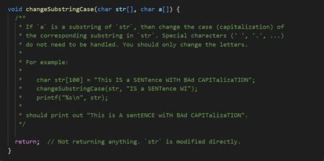 solved void replacesubstring char str[] char a[] char b[]