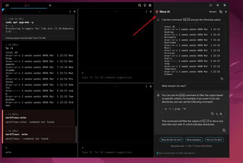 Warp A Modern Ai Powered Terminal For Linux And Macos With Windows