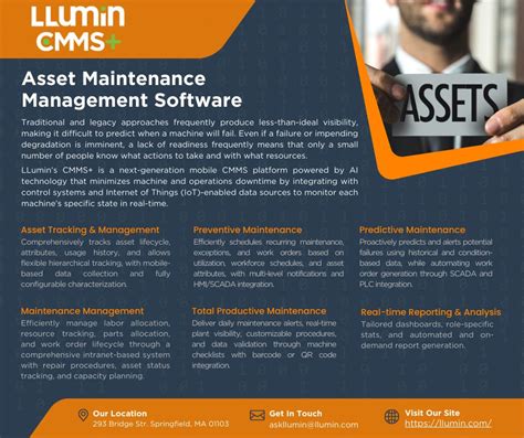 Llumin Inc On Linkedin Llumin Cmms Maintenance Management