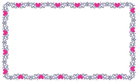 Girly Border Vector Art Icons And Graphics For Free Download