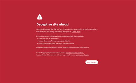 Bug Font Type Is Missing In V20 Phishing Warning Page · Issue