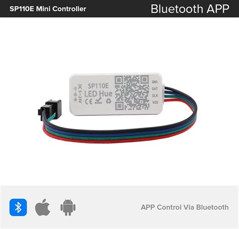LED Strip Controllers Bluetooth SP E SP E WIFI SP E SP E Music SP E SP E DC V V