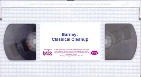 Opening And Closing To Barney Classical Cleanup 1999 Vhs Custom Time