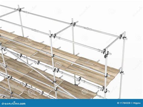 Scaffolding Corner Stock Illustration Illustration Of Work 11784328