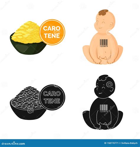 Vector Illustration Of Test And Synthetic Symbol Collection Of Test And Laboratory Stock Vector