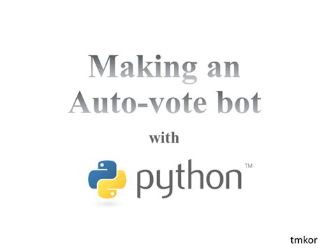 Steem Api로 자동 보팅 봇 만들어보기 With Python — Steemit