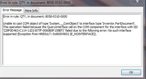 Solved Extract Part Qty With Ilogic Autodesk Community