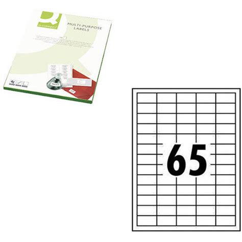 Q Connect Label Template