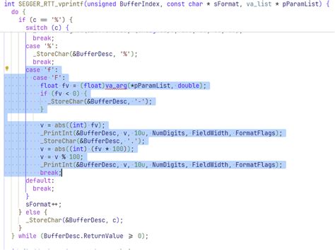 SEGGER RTT Xiaowu S Block