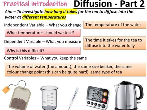 Cell Biology Diffusion KS Teaching Resources