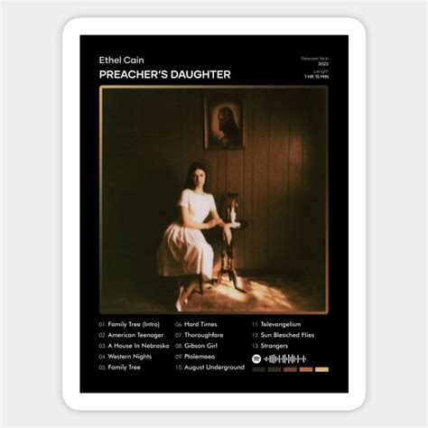 Ethel Cain Preachers Daughter Tracklist Album Magnet Preacher