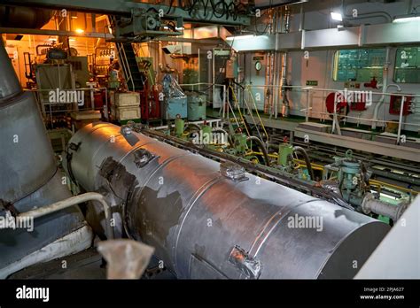 Ship S Engine Room Vessel S Ship Engine Room Space Industrial