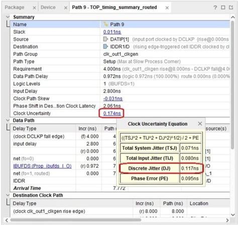 Clocking Wizard Jitter Difference Between Vivado 174 And 192