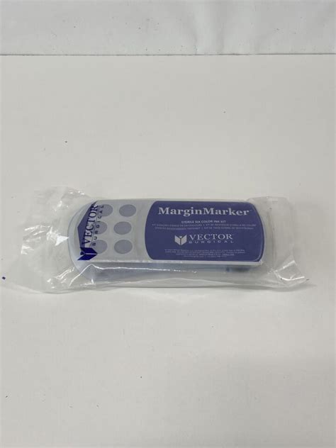 New Vector Surgical Margin Marker Six Color Ink Kit Mms6 Exp2025 03 Y79 Aquasonic Disposables