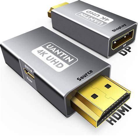 Hdmi To Displayport Adapter 4k 60hz1080p 120hz Uni
