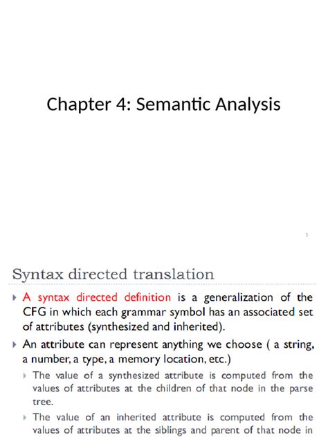 Chapter 4 5 And 6 Semantic Type And Intermediate Code 2021 Pdf