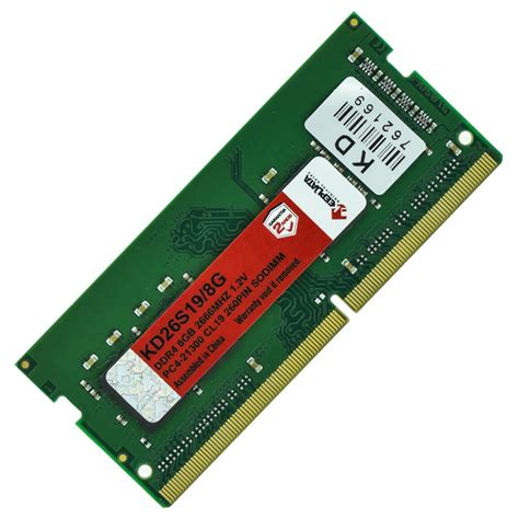 Memória Ram Para Notebook Keepdata Ddr4 8gb 2666mhz Kd26s19 8g No Paraguai Visão Vip