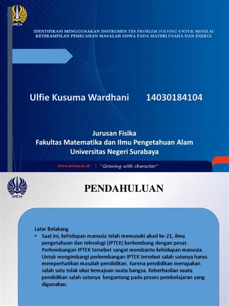 Template Ppt Unesa 45 Koleksi Gambar