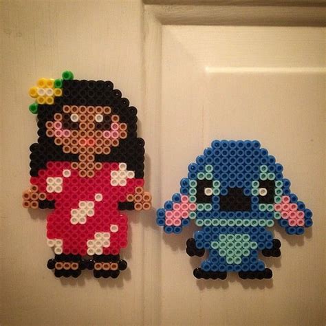 32 Lilo And Stitch Hama Ideas Perler Bead Patterns Perler Beads
