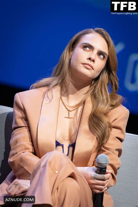 Cara Delevingne Sexy Seen Flaunting Her Hot Figure At The Mipcom Presenting Planet Sex In Cannes