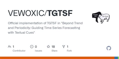 TGTSF Run TGTSF Elec Py At Main VEWOXIC TGTSF GitHub