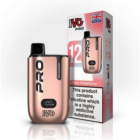 Ivg Pro 12 Fizzy Strawberry Prefilled Pod Kit