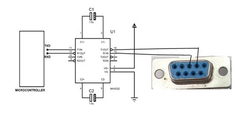 Rs232 Connector Pinout Configuration Features Circuit 60 Off