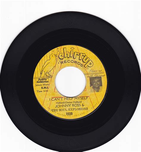 Johnny Ross And The Soul Explosions I Cant Help Myself 3 Before 8