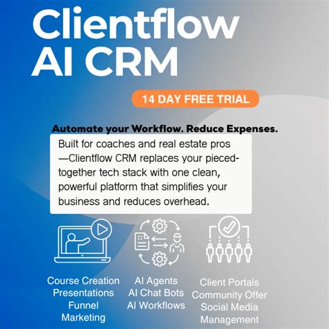 Clientflow Crm Ai Powered Crm For Real Estate Agents And Coaches