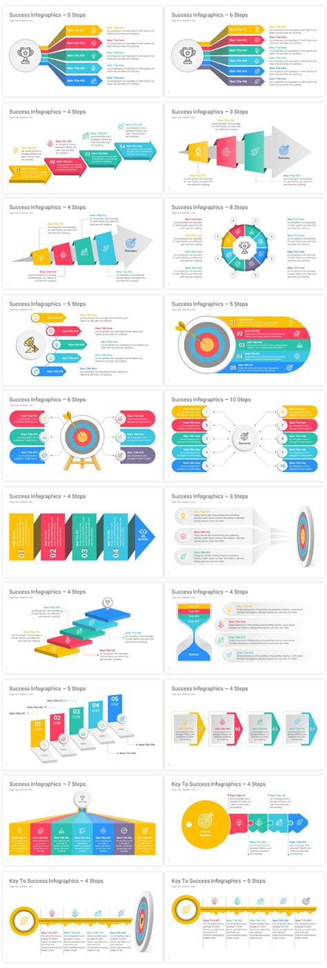 Success Infographics Powerpoint Presentation Templates