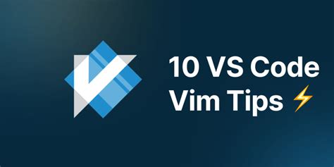 VS Code Vim Tricks To Boost Your Productivity DEV Community